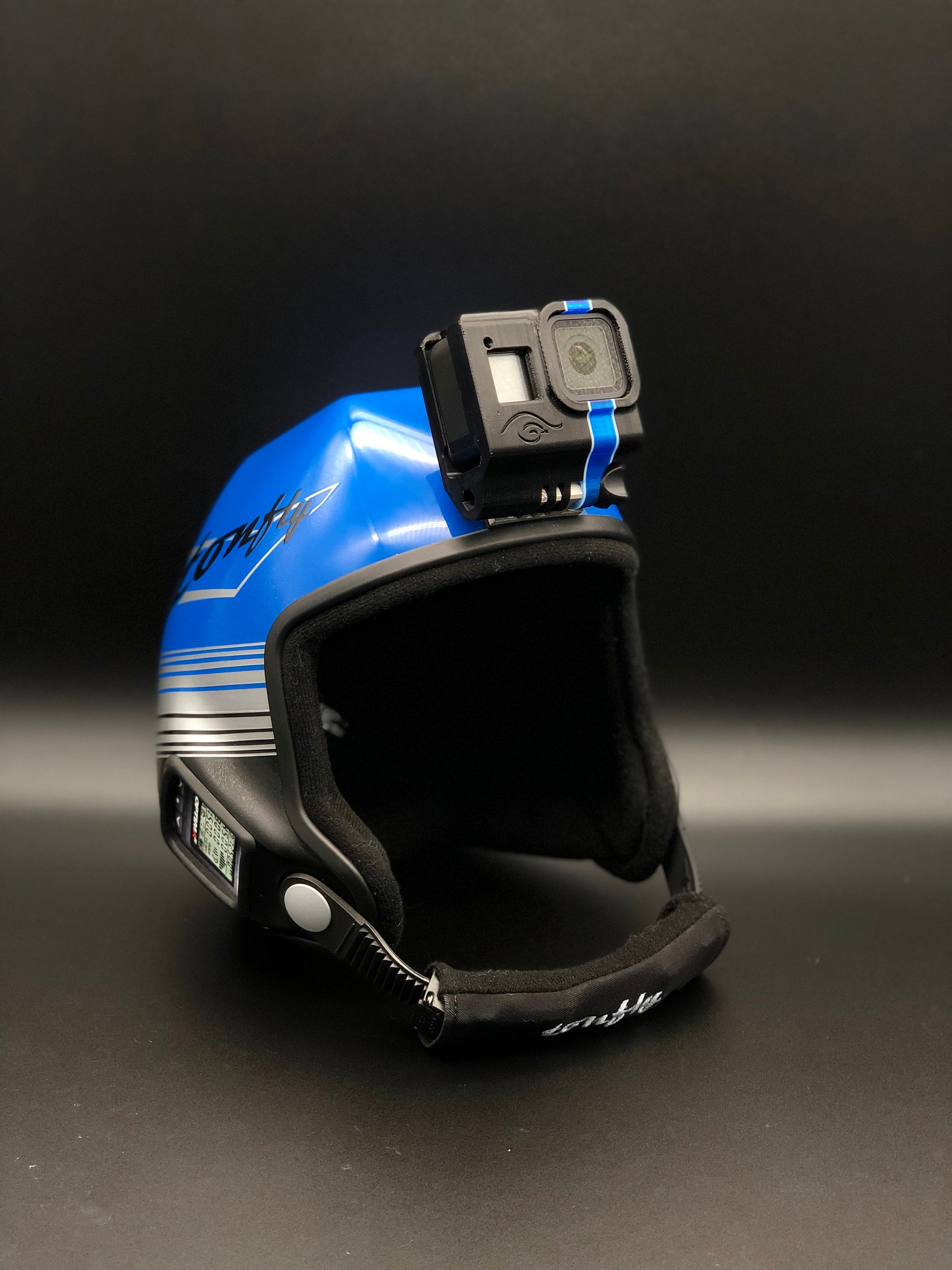 Gopro Mount for Helmets W. Front metal Connector - Etsy