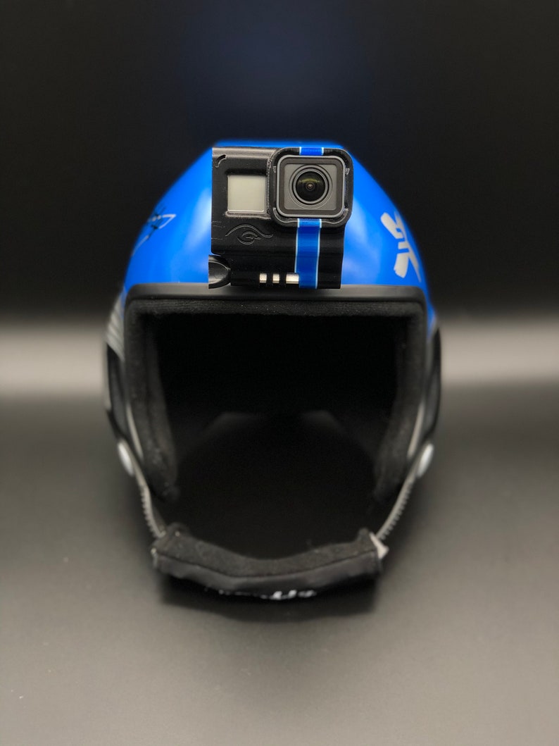 Gopro Mount for Helmets W. Front metal Connector | Etsy