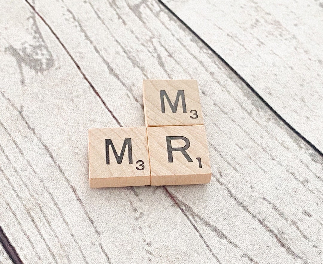 Mr & Mr Magnet - Wooden Letter Tile Magnet; Wedding Gift, Wedding ...