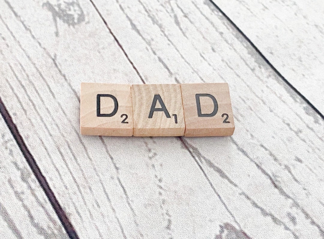 Dad Magnet - Small Present, Present for Father or Dad - Letter Tile ...