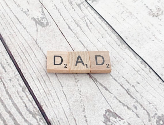 Dad magnet small present present for father or dad letter | Etsy