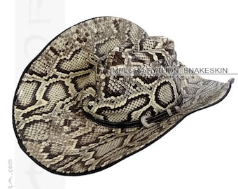 Snakeskin Cowboy - Etsy