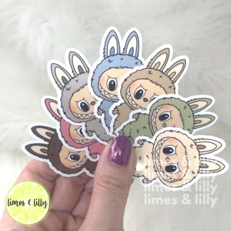 Labubu Rainbow Doll - Etsy