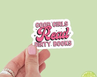 Hot Girls Read Sticker - Etsy