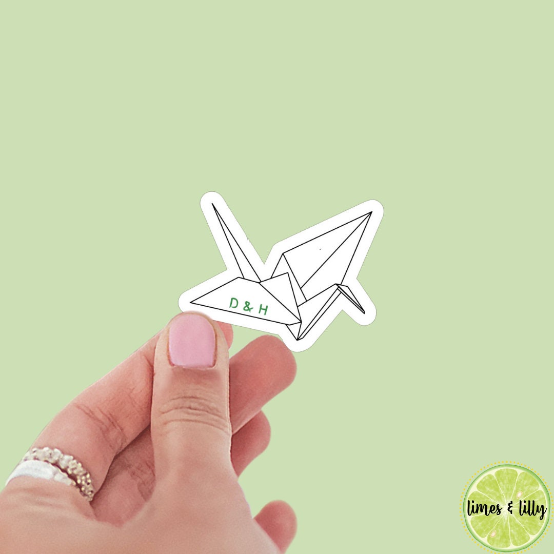 Dramione Oragami Sticker | Manacled Sticker | Paper Crane Sticker ...
