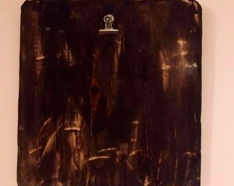 Rustic photo board | Etsy