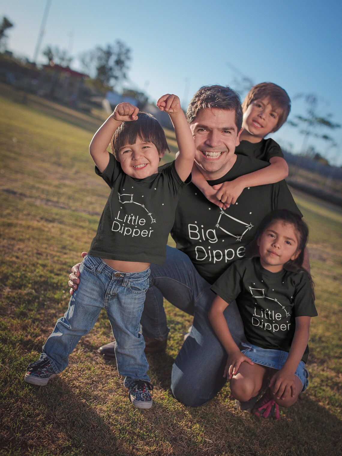 Big Dipper & Little Dipper Shirts for Father Son Mens Women's Children ...