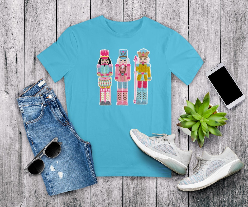 Nutcracker Trio Chenille Patch Set of 3 - Etsy