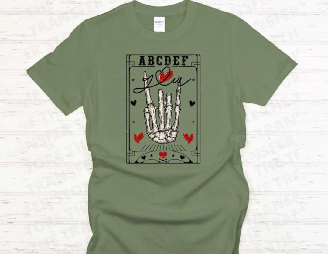 ABCDEF You DTF Transfer - Etsy