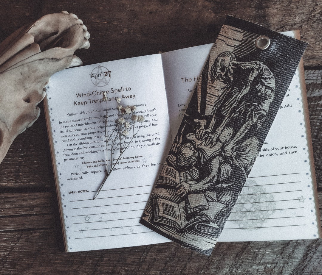 Kill Them With Knowledge // Art Bookmarks // Canvas Bookmark // Book ...