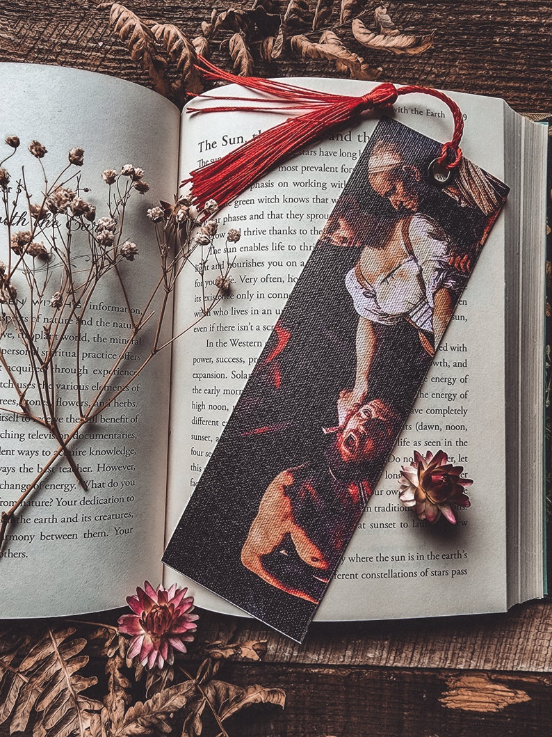Judith Beheading Holofernes // Art Bookmarks // Canvas - Etsy
