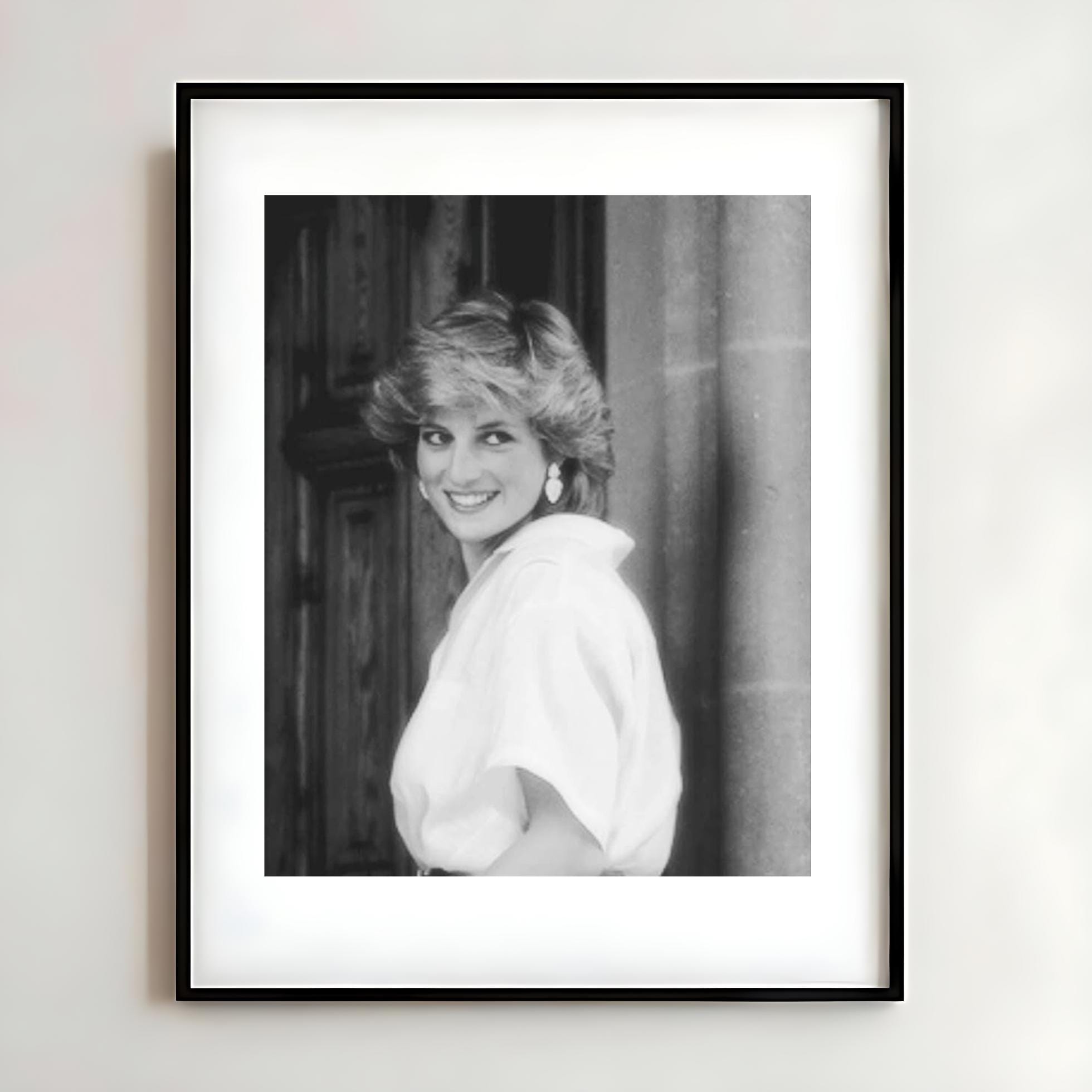 Princess Diana Poster: Elegant Matte Wall Art, Vintage Royal Style - Etsy