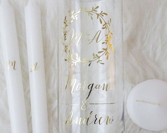 Wedding Unity Candle | Etsy