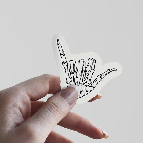 Skeleton Decal - Etsy