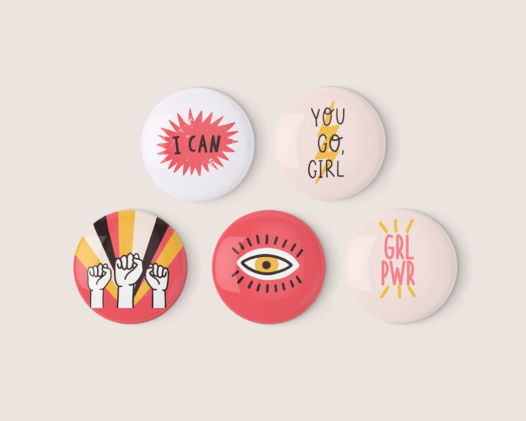 Girl Power Magnets, Girl Magnets, I Can Magnet, I See You Magnet, You ...