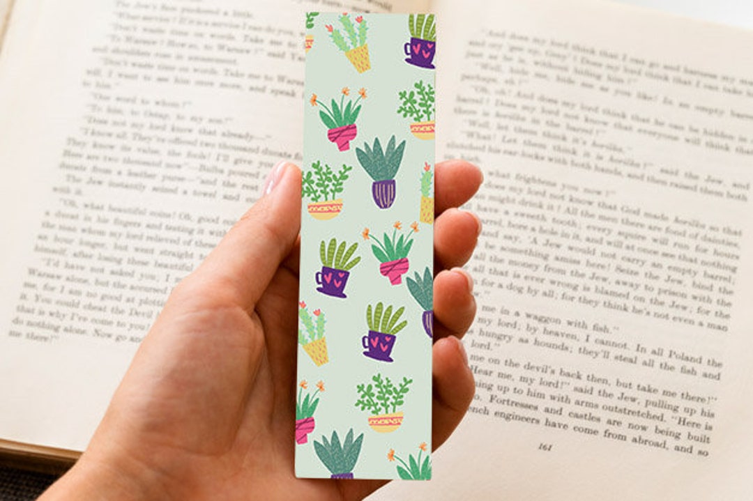 Plant Lover Bookmark, Bookmark for Plant Lovers, Plant Lover Gift, Love ...