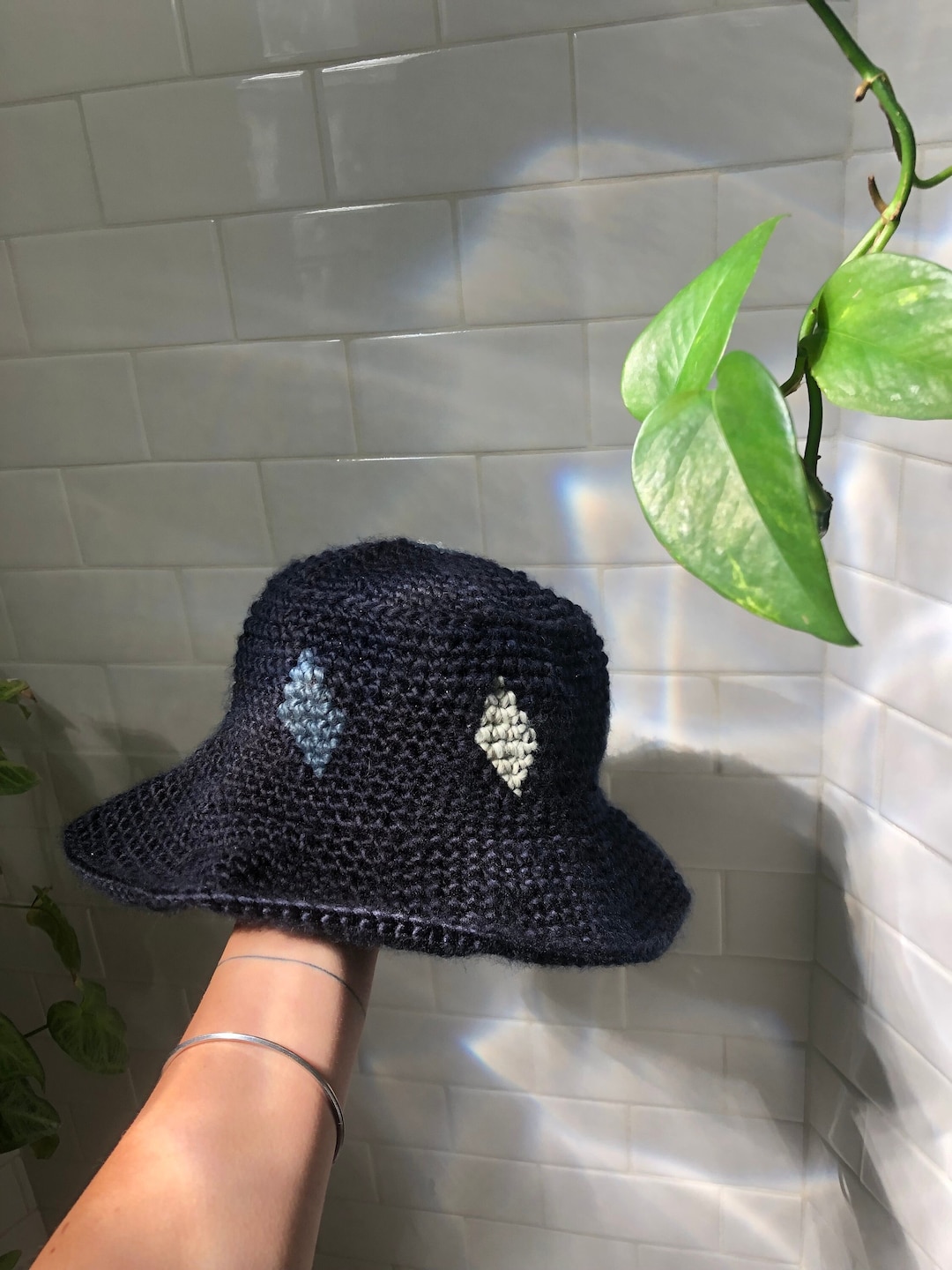 Diamond Bucket Hat Crochet Pattern - Etsy