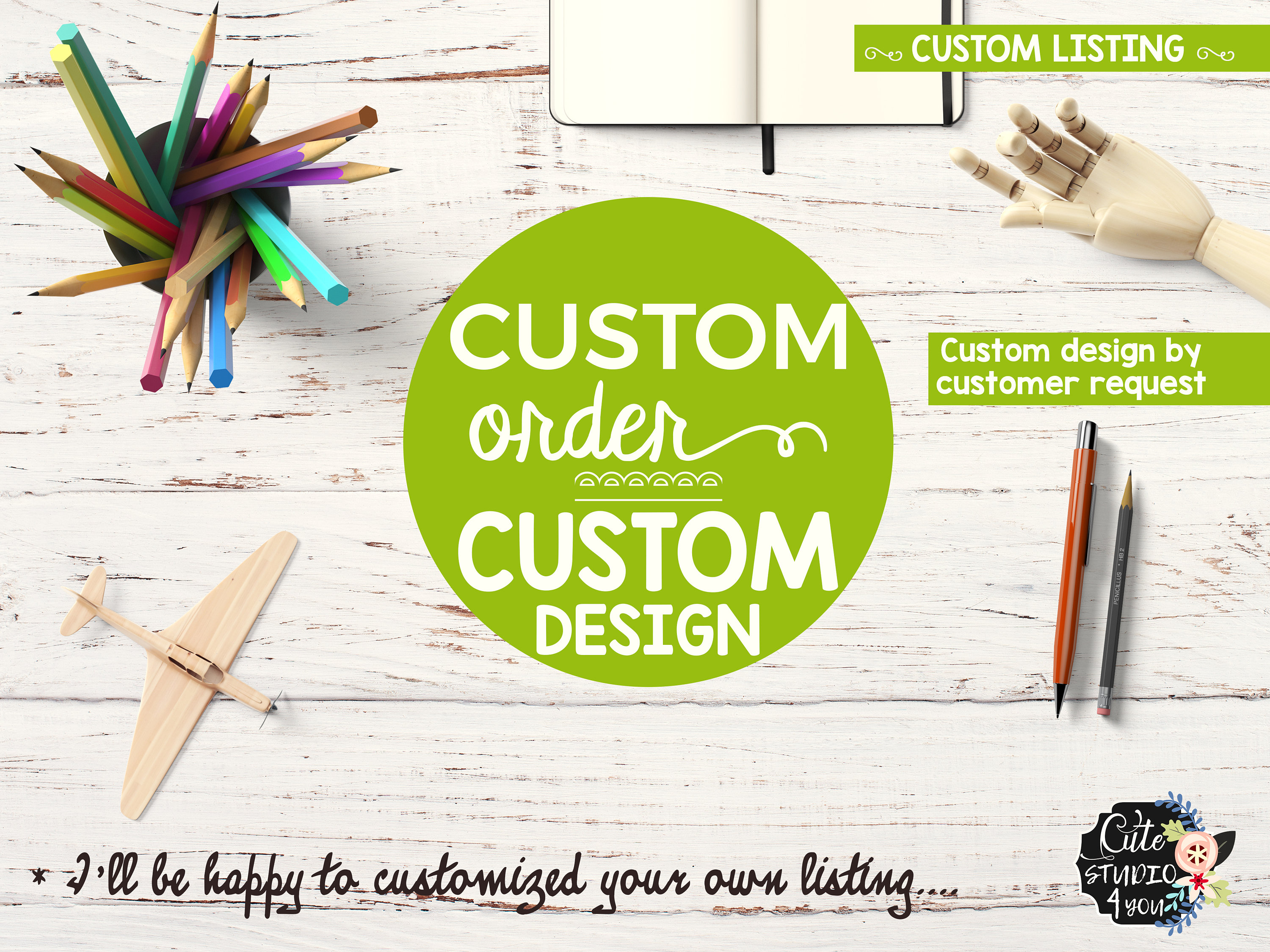 CUSTOM ORDER Custom design by customer request | Etsy