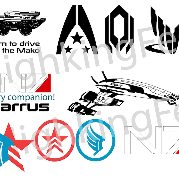 Mass Effect Etsy Uk