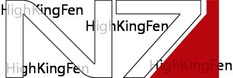 N7 Mass Effect SVG - Etsy