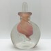 Signed David Lewin Art Glass Perfume Bottle Controlled - Etsy