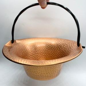 Copper Basket Coppercraft Made in USA - Etsy Canada