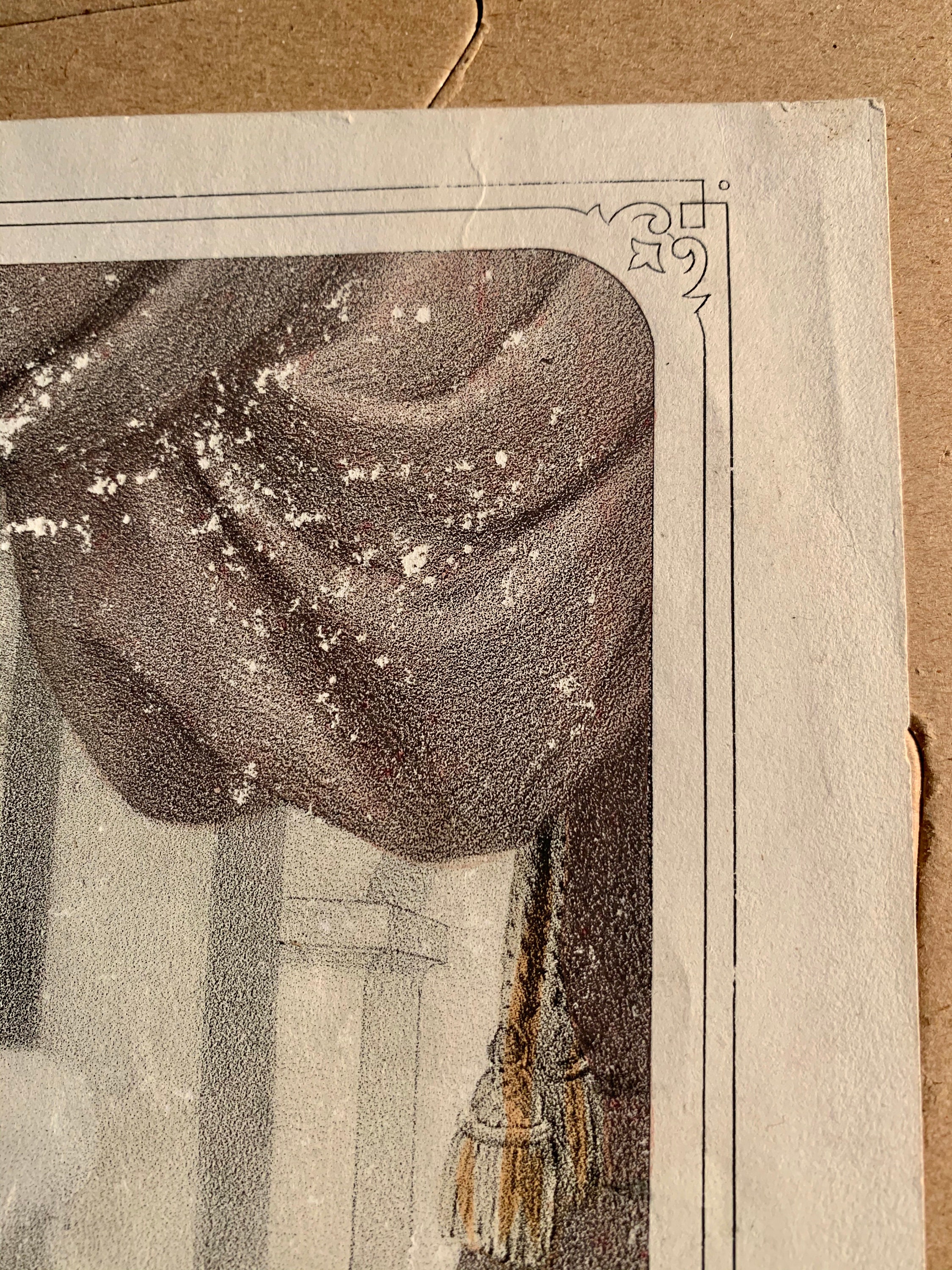 Antique St. Anthony of Padua Hand Coloured Lithograph - Etsy Canada