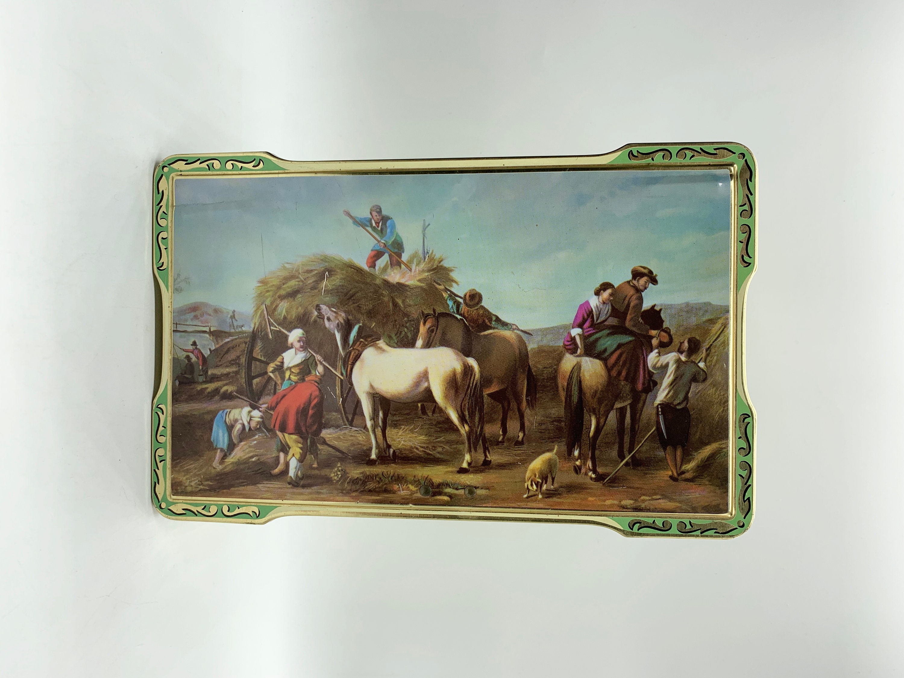 Antique Locking Biscuit / Cookie Tin NO Key - Etsy.de