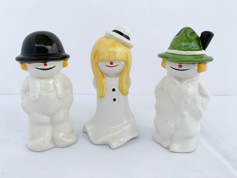 Goebel Whoosit Snow Kids Set of Three Winter Kids - Etsy