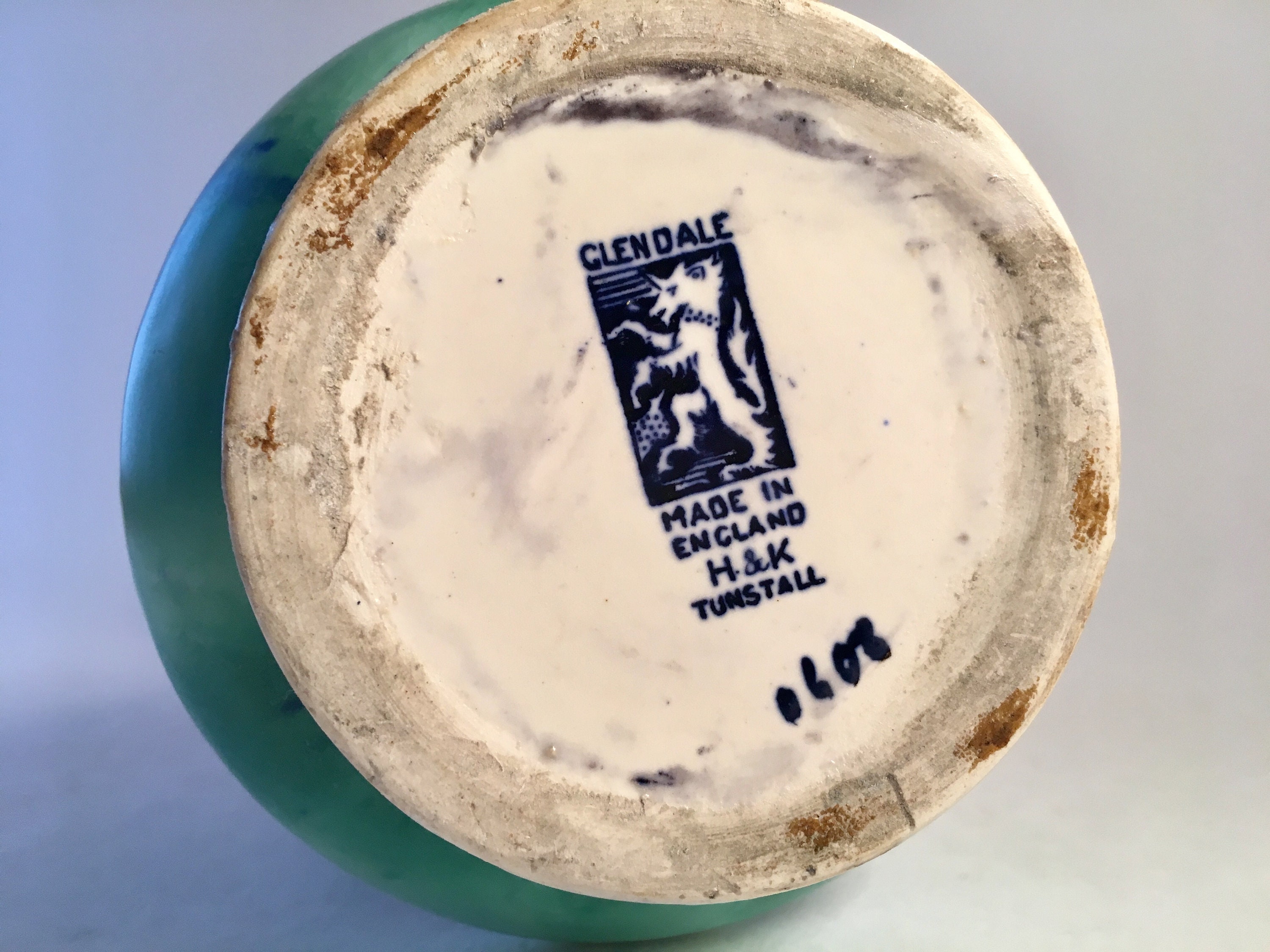 H&K Tunstall Vase - Glendale Pattern - Made in England - Circa 1930s - Etsy