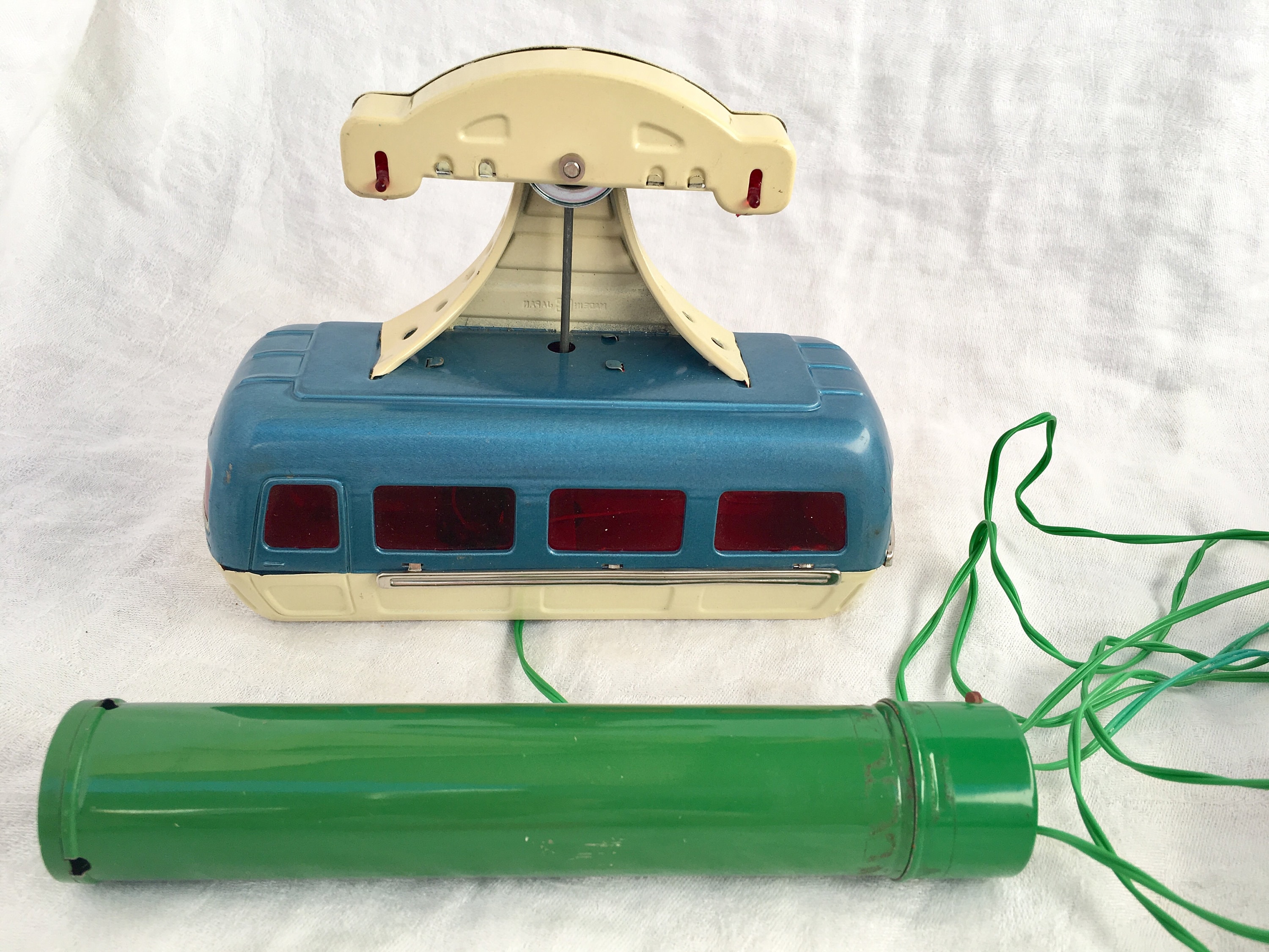 Battery Operated Remote Control Cable Car Bandai Japan 562 | Etsy