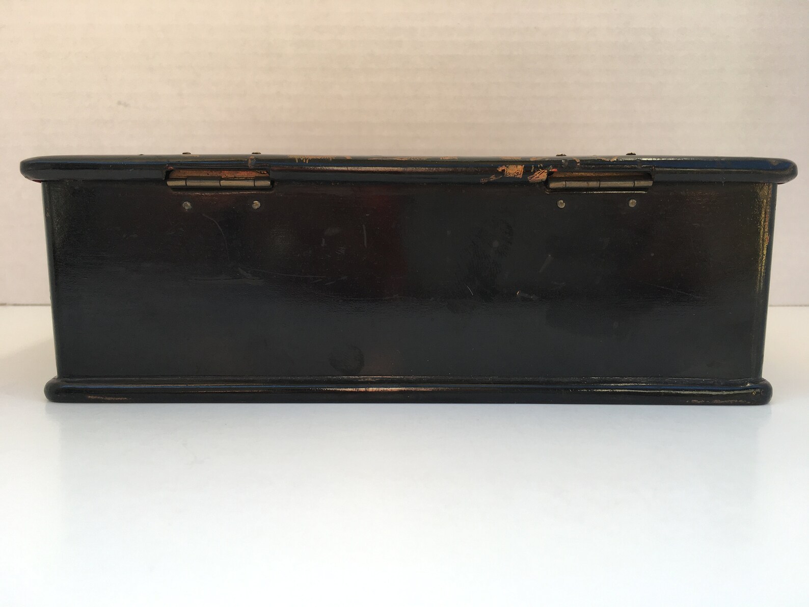 Vintage Lacquer Ware Box Grandmas thread box comes with | Etsy