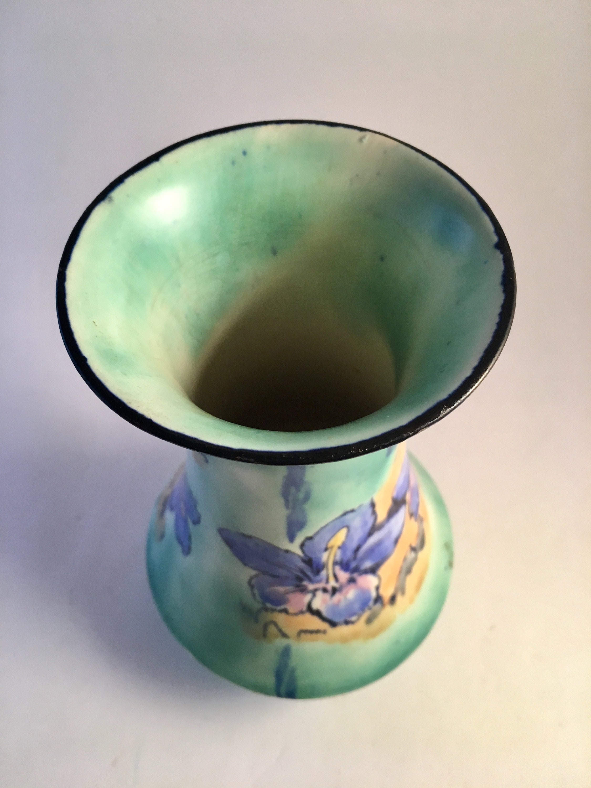H&K Tunstall Vase - Glendale Pattern - Made in England - Circa 1930s - Etsy