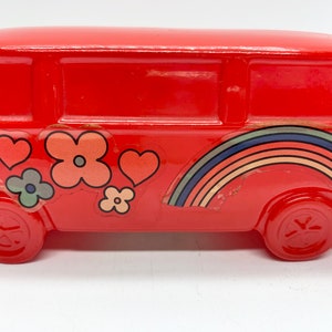 Avon Volkswagen Bus With Motorcycle Hippie Van 1970 - Etsy