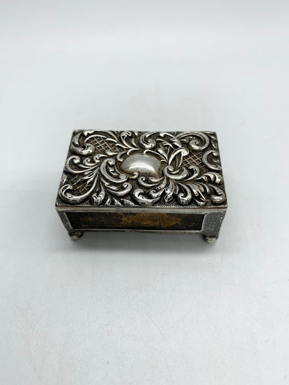 Silver Match Case