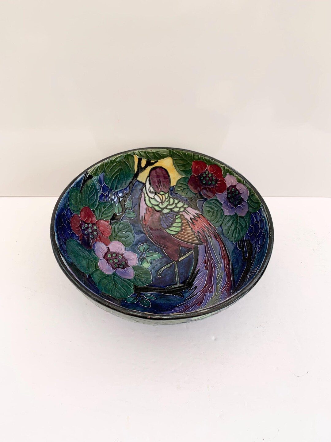 Antique - Phoenix Ware - Thomas Forester and Sons - Signed Bird of ...