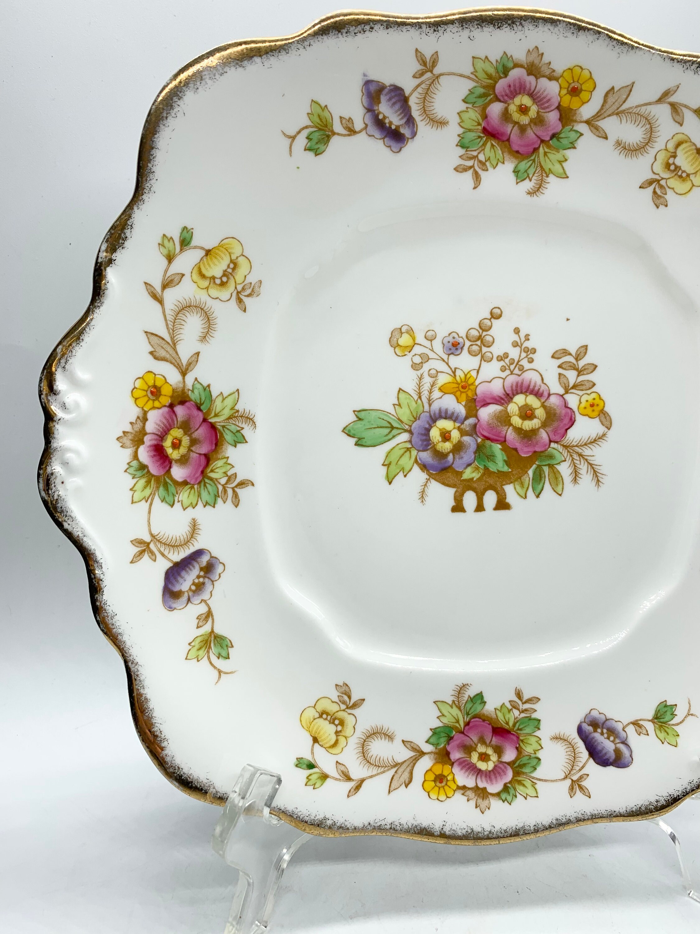 Royal Albert Evesham Cake Plate | Etsy