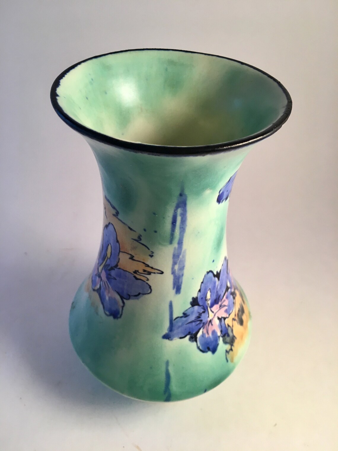 H&K Tunstall Vase - Glendale Pattern - Made in England - Circa 1930s - Etsy