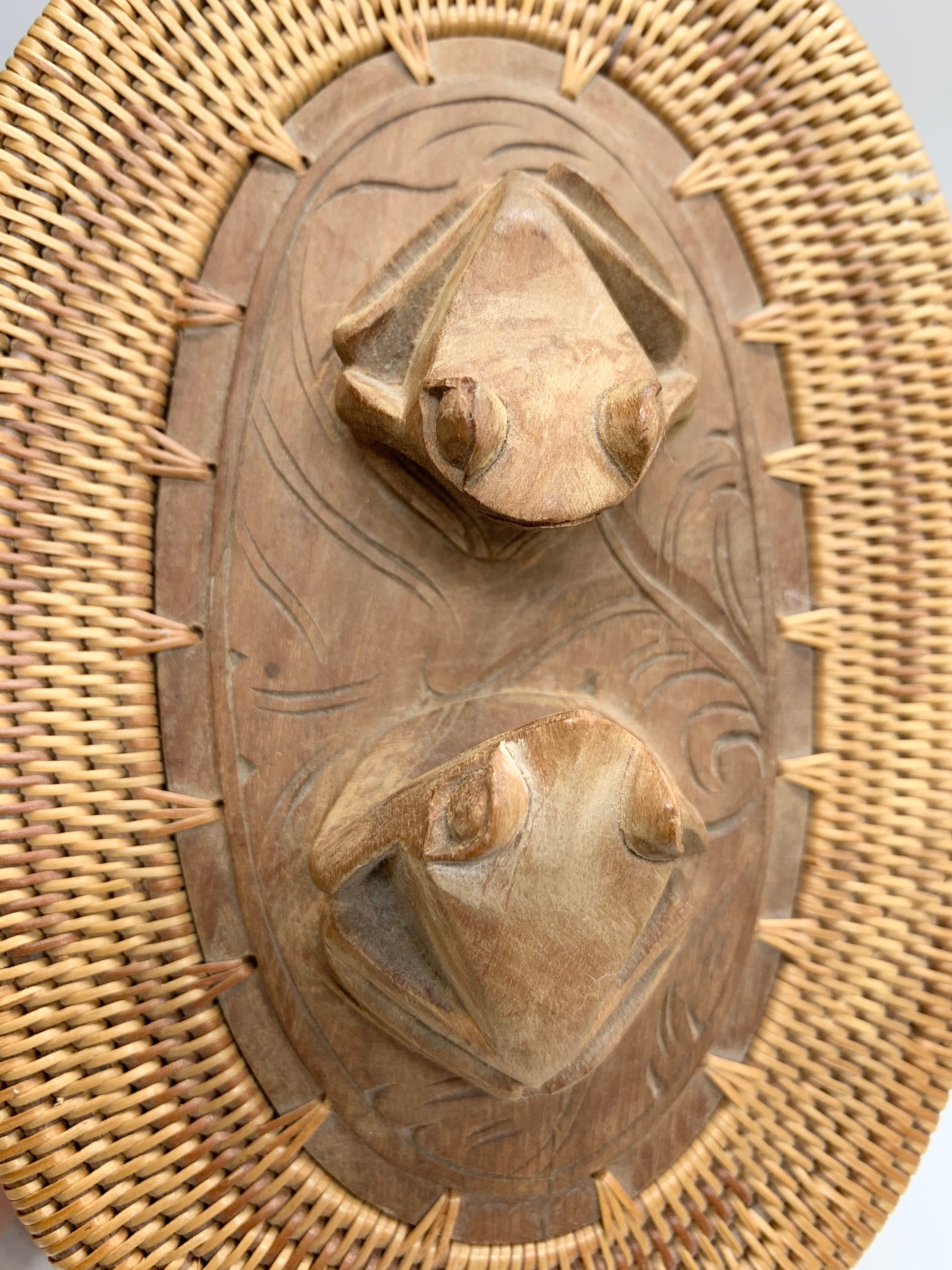 Lombok Island Frog Basket Rattan Basket Woven Basket - Etsy