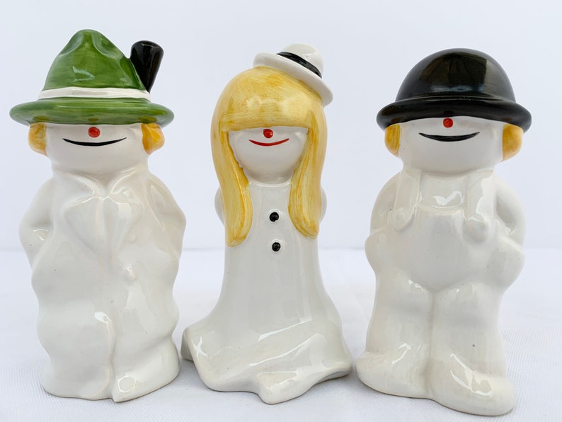 Goebel Whoosit Snow Kids Set of Three Winter Kids - Etsy