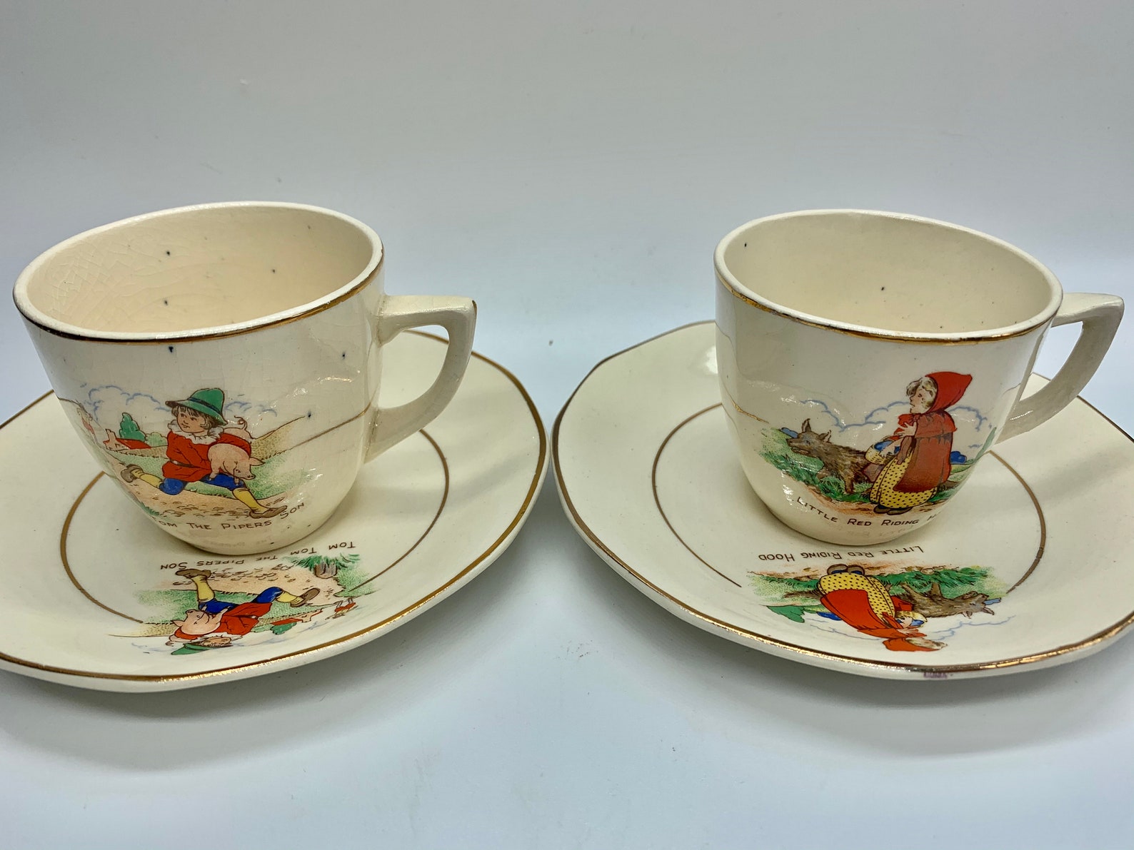 Sylvan Childs Tea Set Nursery Rhyme Tea Set Made in - Etsy Canada