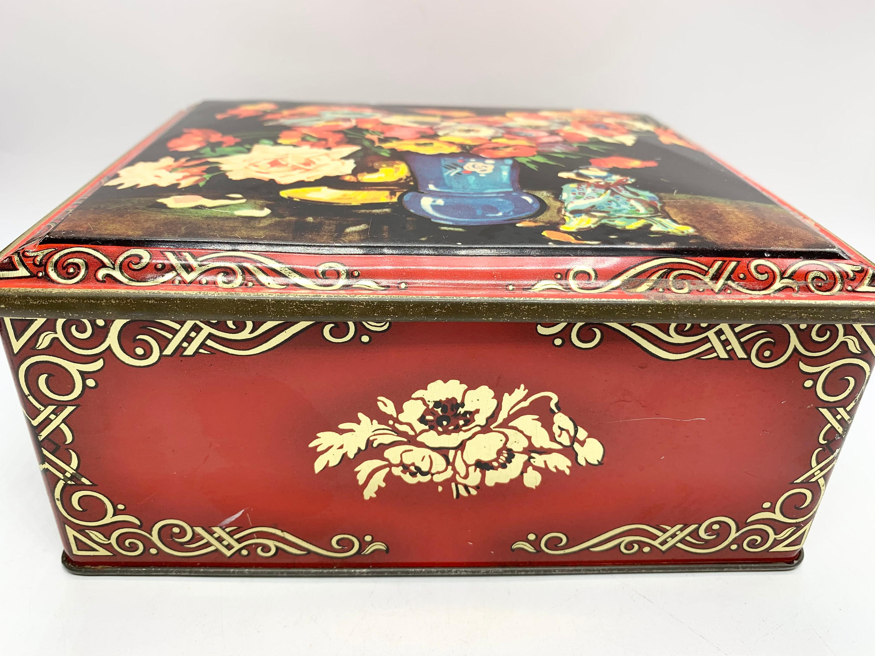 Antique Biscuit / Cookie Tin Still Life Tin Great Britain | Etsy