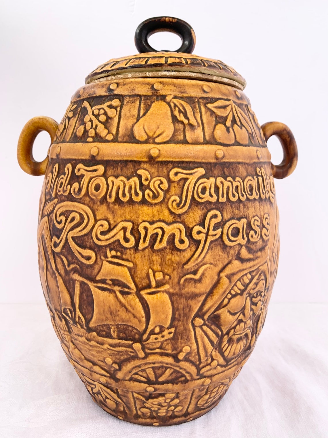 Rumtopf Rumfass Old Toms Jamaica Rum Pot Fruit Pot | Etsy