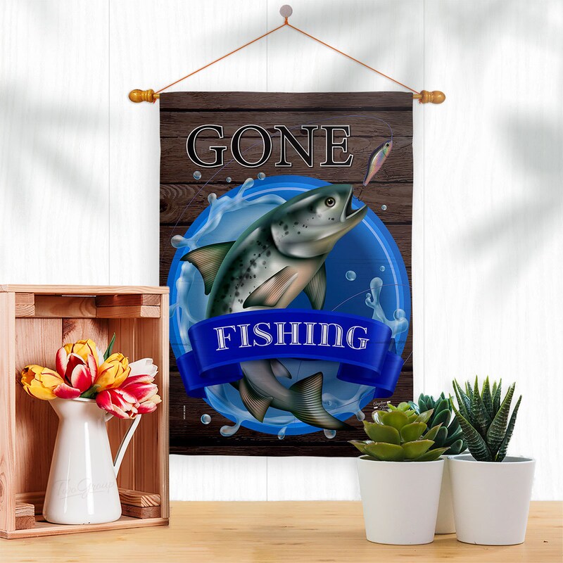 Fishing Banner Svg - Etsy