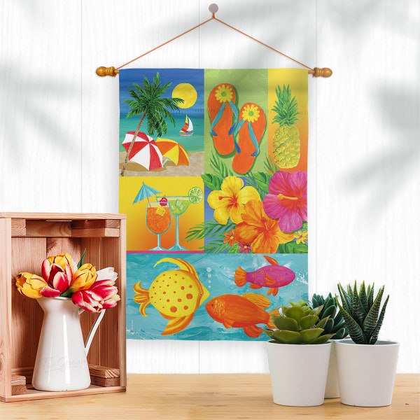 Tropical Flags - Etsy