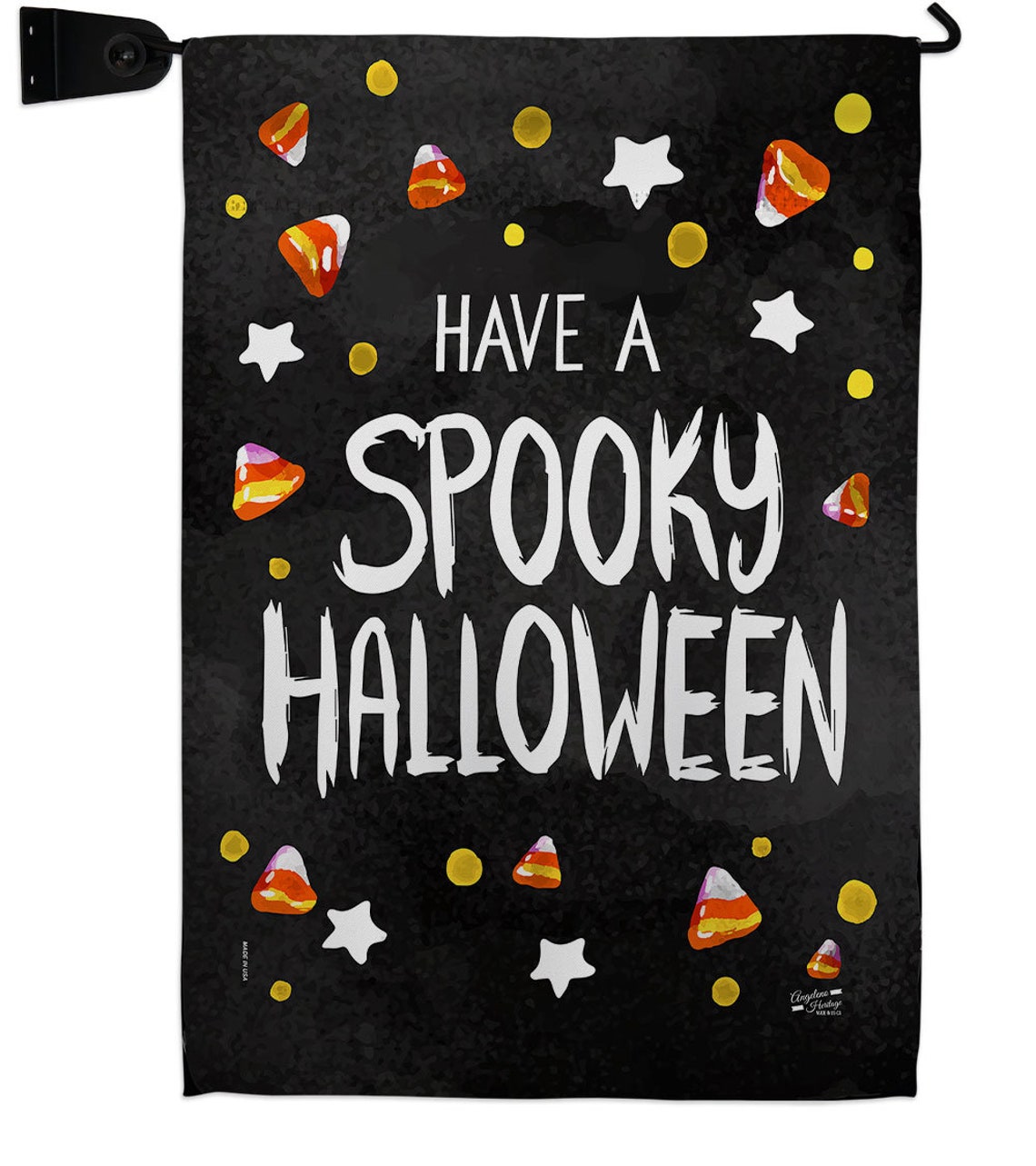 Spooky Halloween Halloween Garden Flag Outdoor Decorative Yard | Etsy