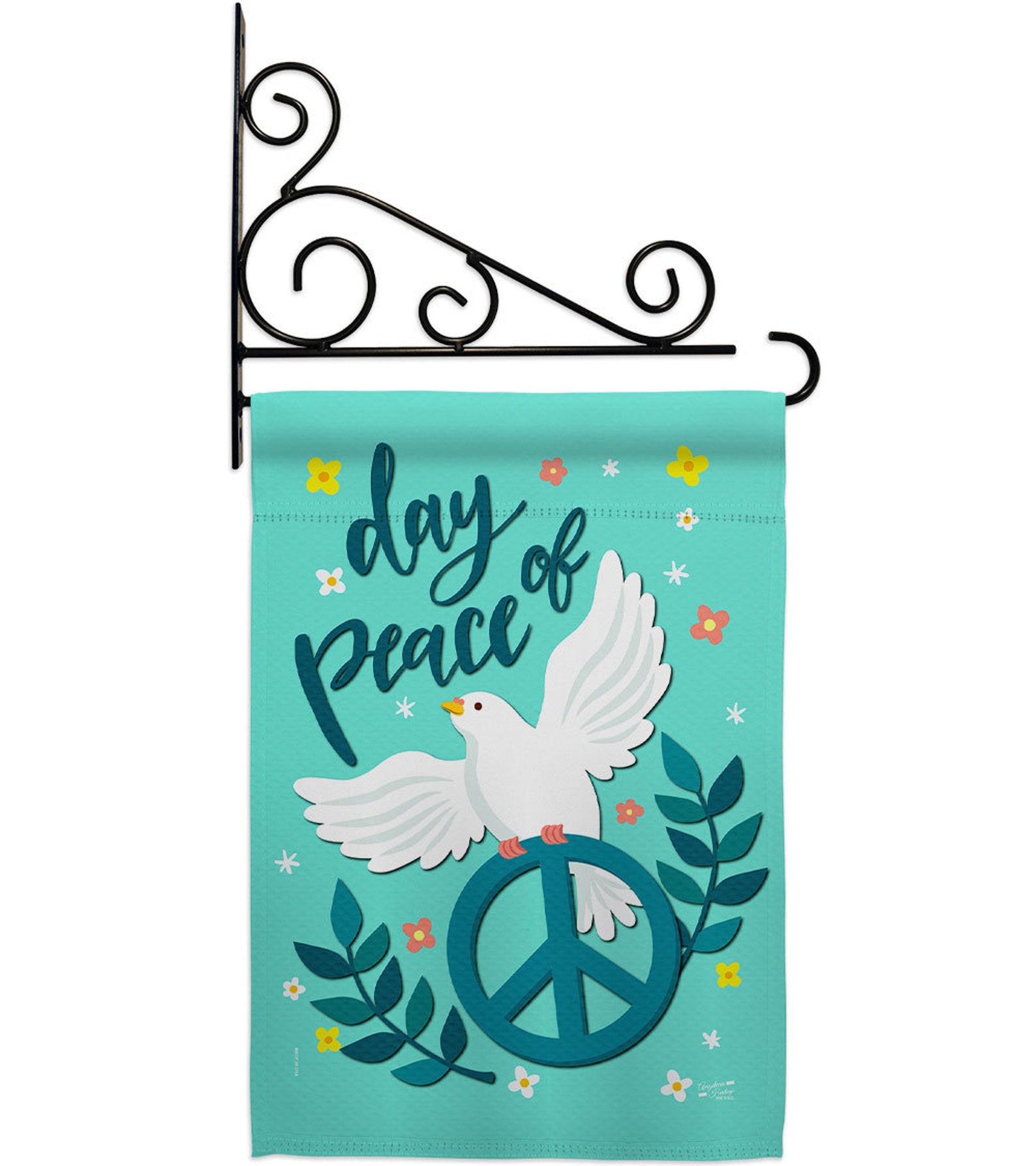 Day of Peace Earth Garden Flag Outdoor Decorative Yard House - Etsy