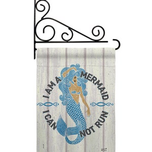 I Am Mermaid Sea Creatures Garden Flag Outdoor Decorative Yard - Etsy