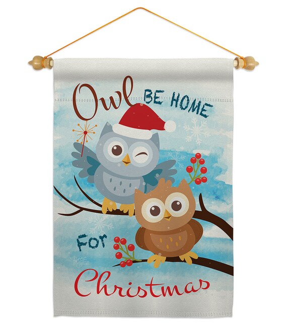 Owl Christmas Banners