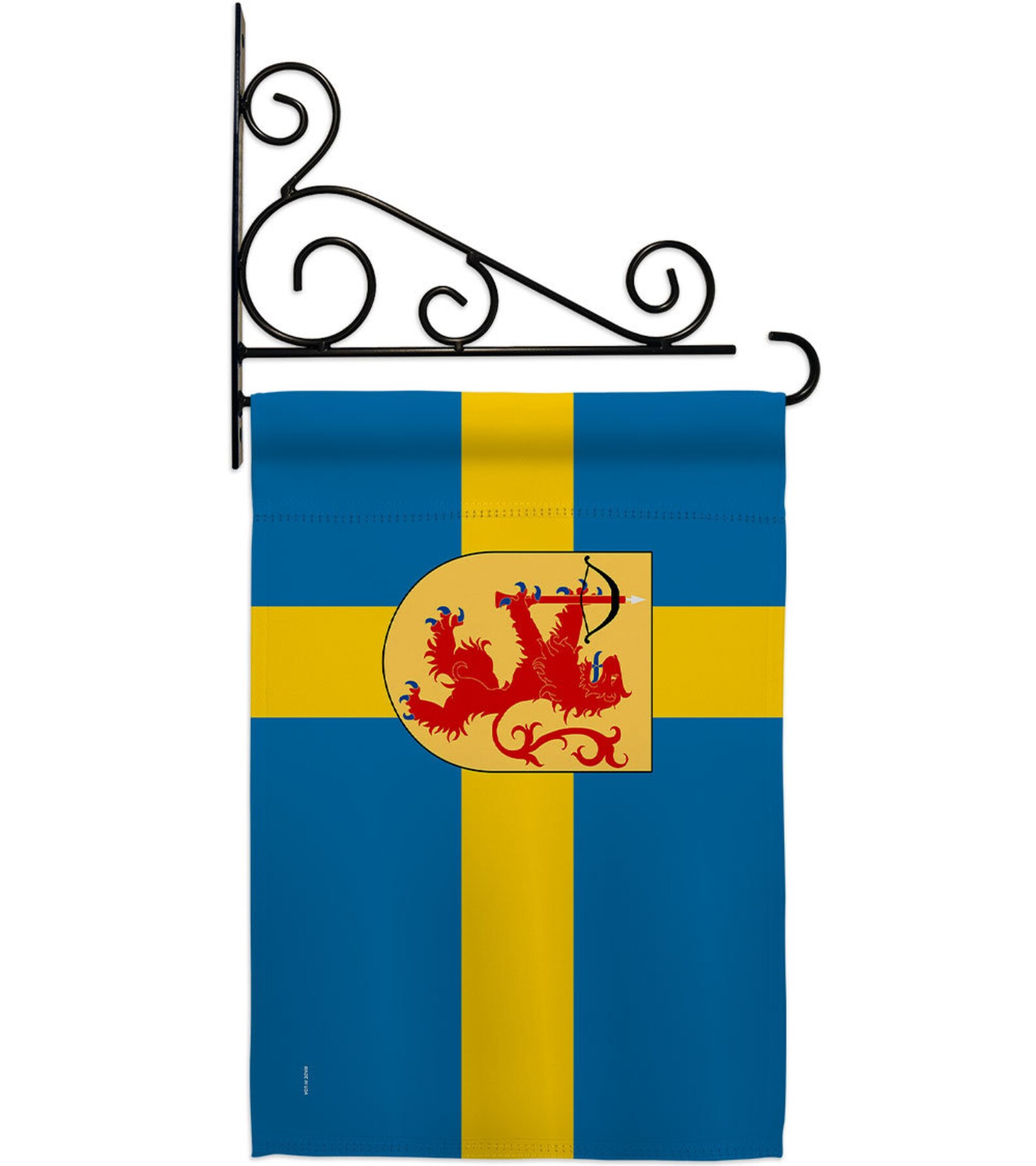 Provinces of Sweden Småland Garden Flag Outdoor Decorative - Etsy